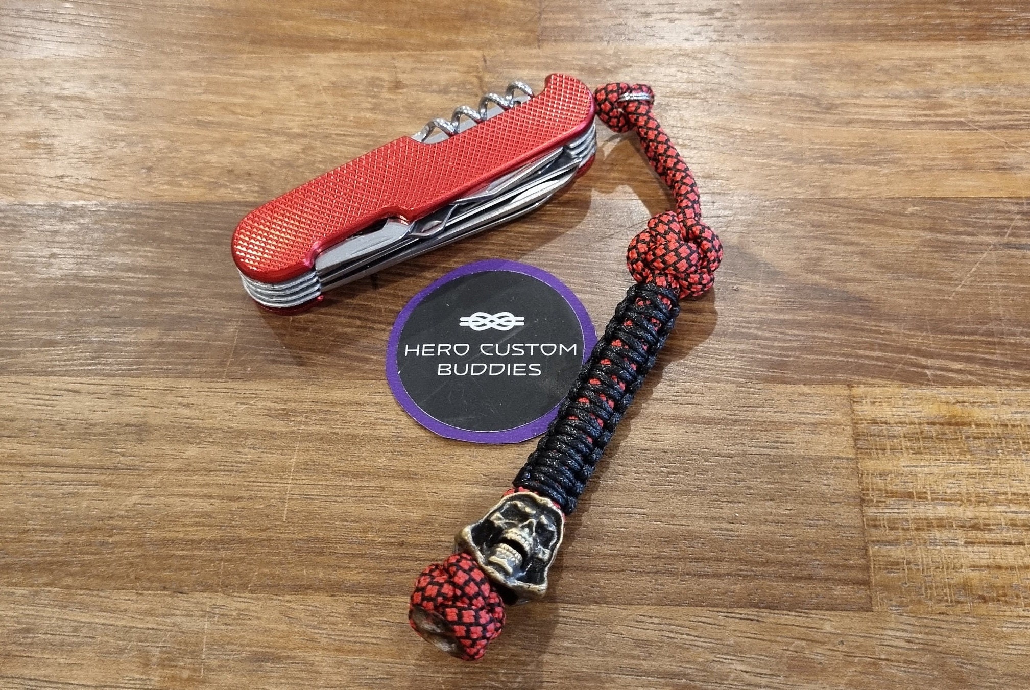 Metal Bead Devil Skull Pirate Spartan Warrior Grim Reaper Paracord 550 ...