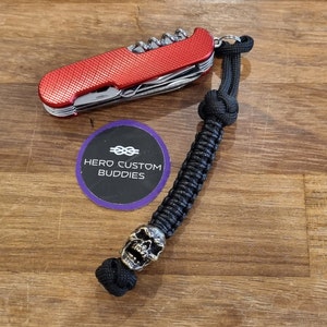 Metal Bead Devil Skull Pirate Spartan Warrior Grim Reaper Paracord 550 ...