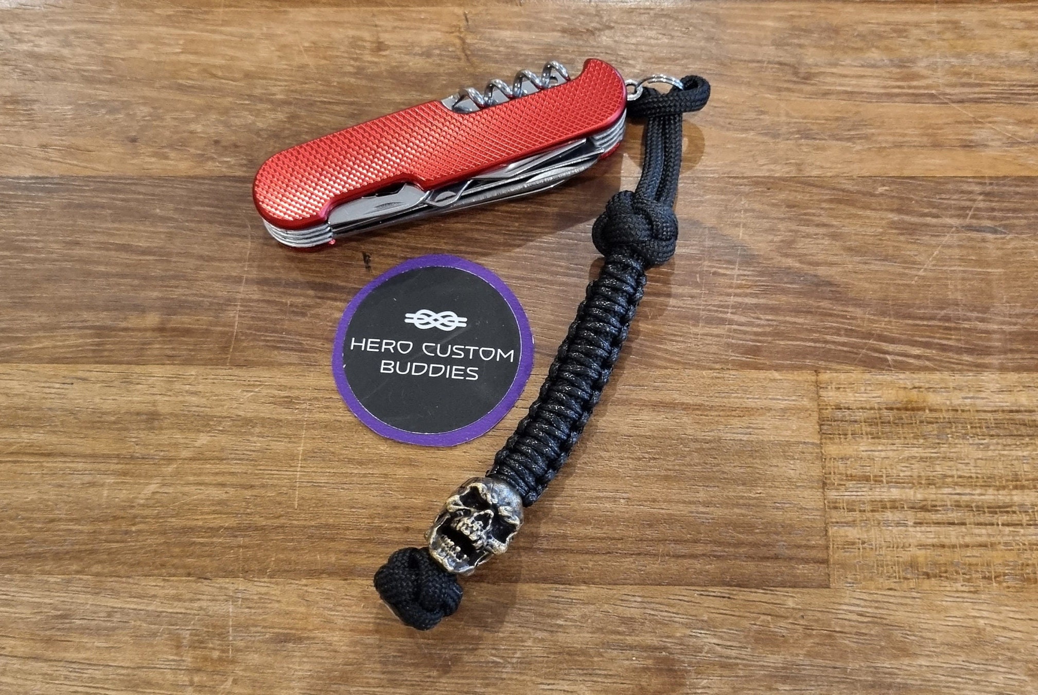 Metal Bead Devil Skull Pirate Spartan Warrior Grim Reaper Paracord 550 ...