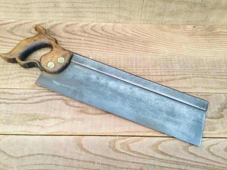 Antique 1917 Sheffield 14 Tenon Saw Backsaw - Etsy