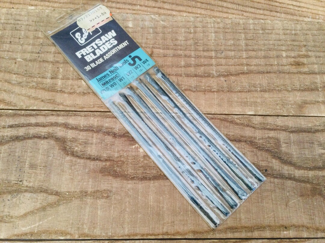 Vintage Eclipse Neill Fret Saw 30 Assortment 27 Remaining - Etsy