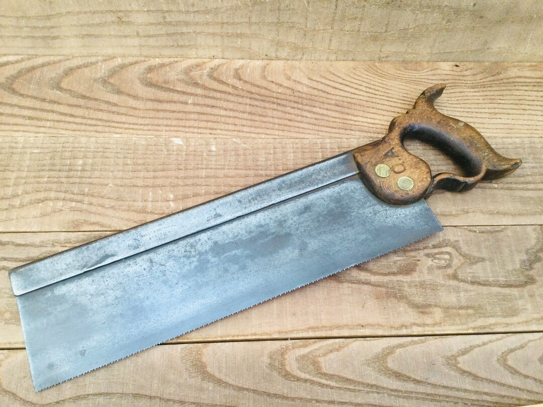 Antique 1917 Sheffield 14 Tenon Saw Backsaw - Etsy