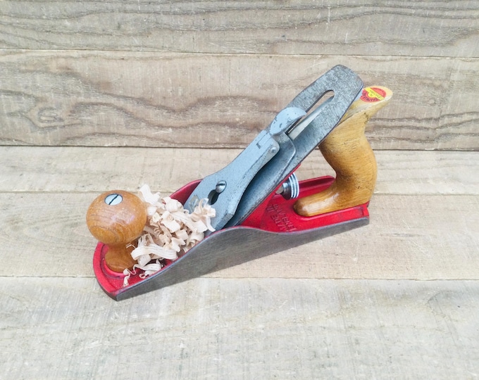 Vintage Chapman Tools by Stanley Acorn Smoothing Plane - Etsy
