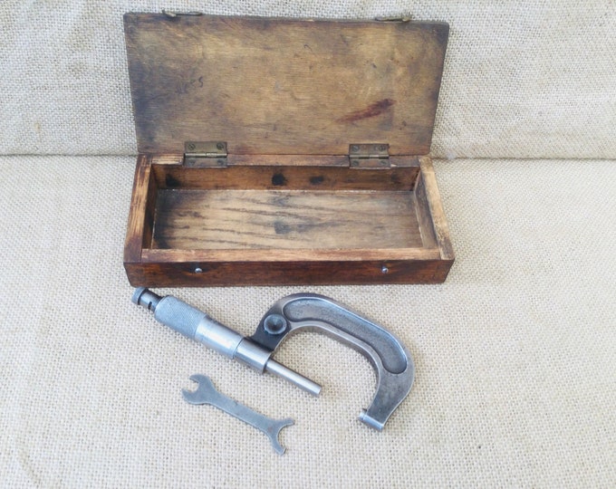 Vintage English Ambrose Shardlow Micrometer - Etsy