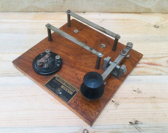 Vintage Morse Code Practice Set by Signalling Equipment Limited - Etsy