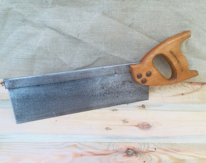 Vintage English Spear & Jackson 12” Backsaw - Etsy