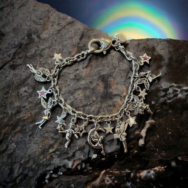 Fairy Charm Bracelet - Etsy