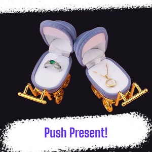 Unique Baby Carriage Stroller Ring Box Engagement Idea - Etsy