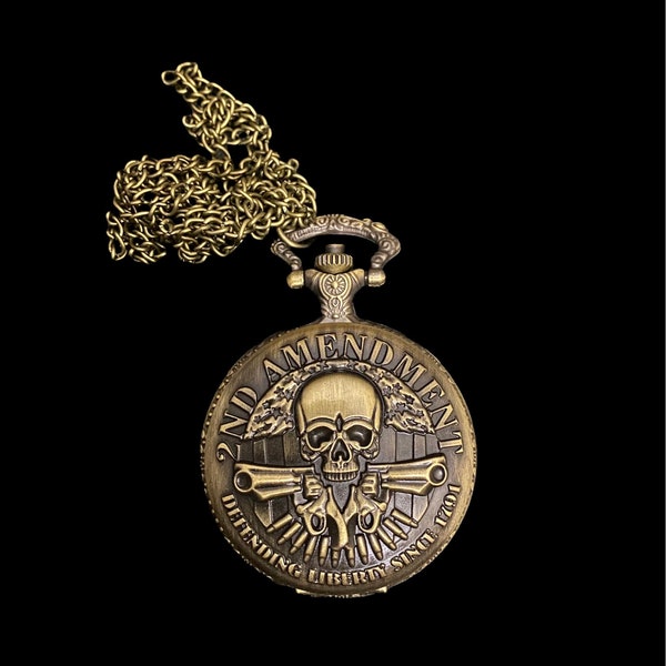 Skull Pocket Watch - Etsy