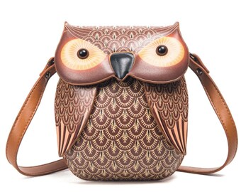 Owl handbag | Etsy