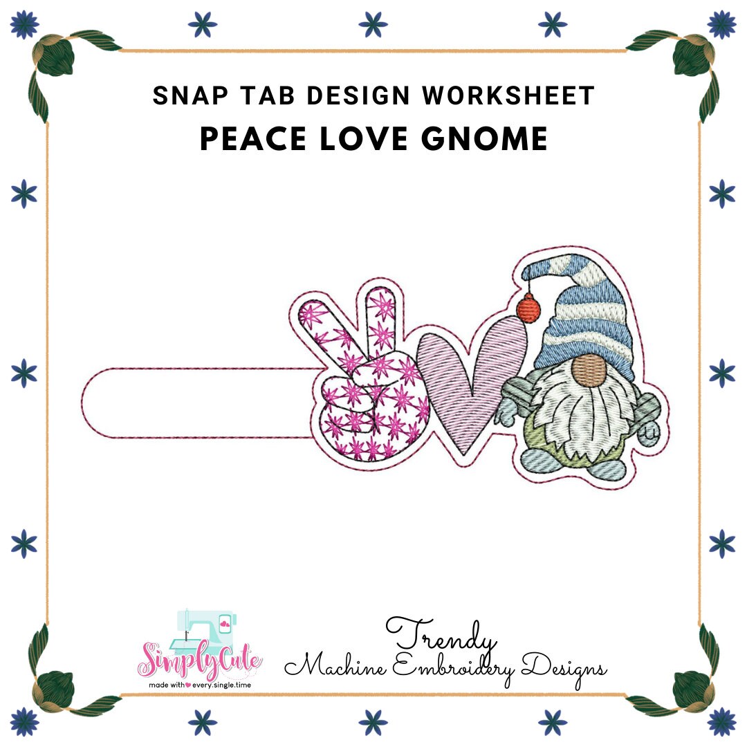 In the Hoop Embroidery Designs Features Key Fob Embroidery - Etsy