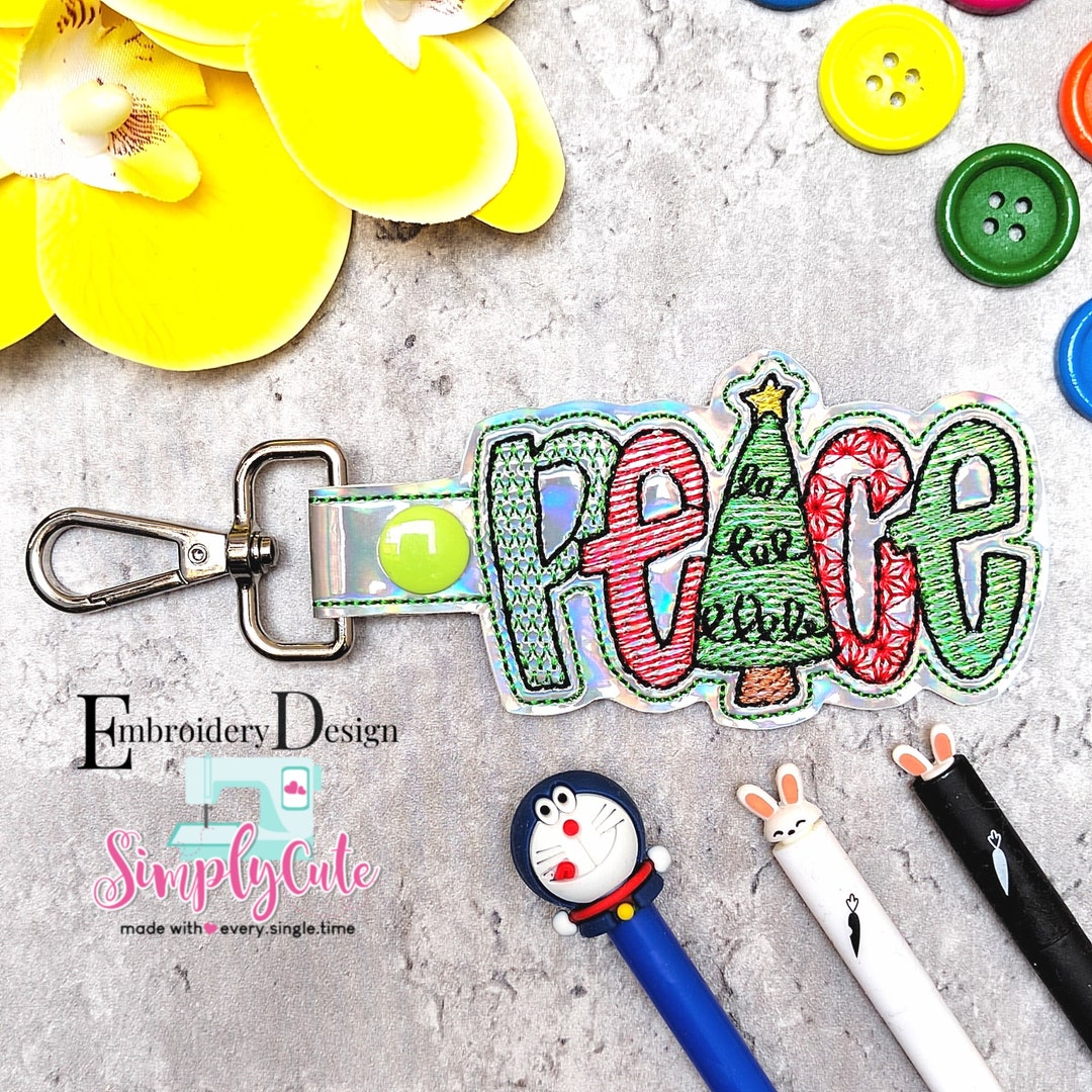 ITH Christmas Embroidery Designs Features Key Fob Embroidery Designs ...