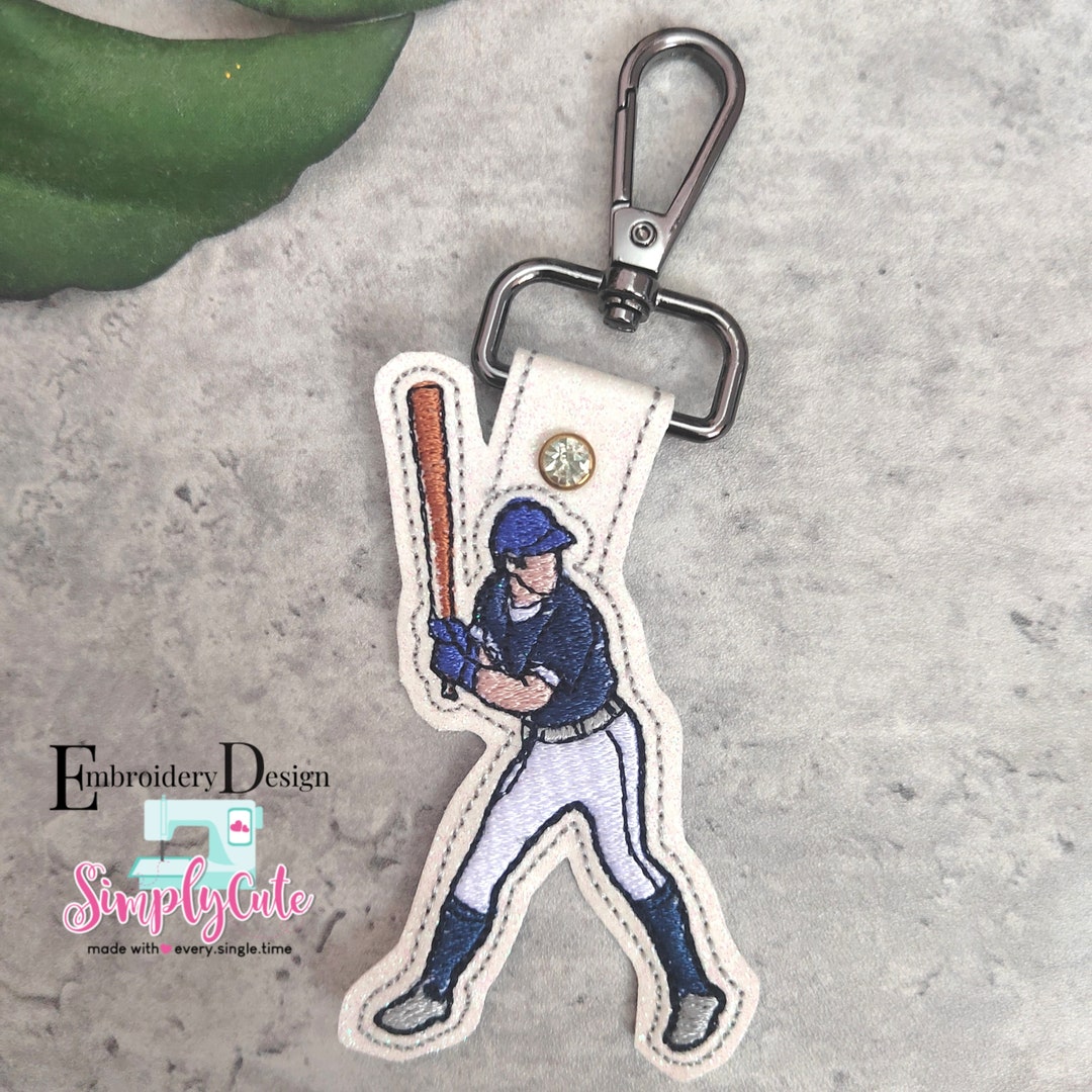 ITH Machine Embroidery Designs, Baseball Embroidery Design, ITH Snap ...