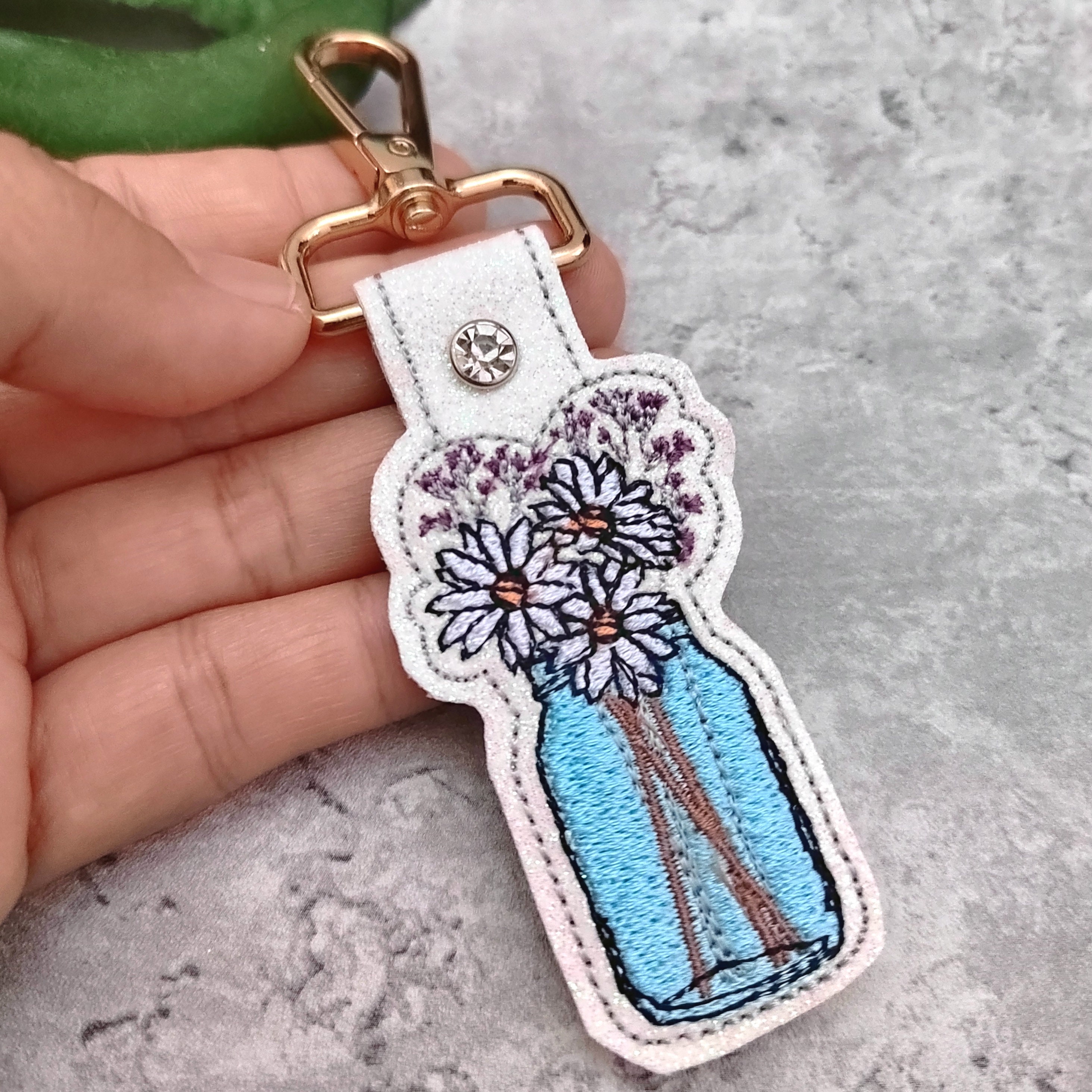 ITH Machine Embroidery Designs, Flower Daisy Embroidery Design, ITH ...