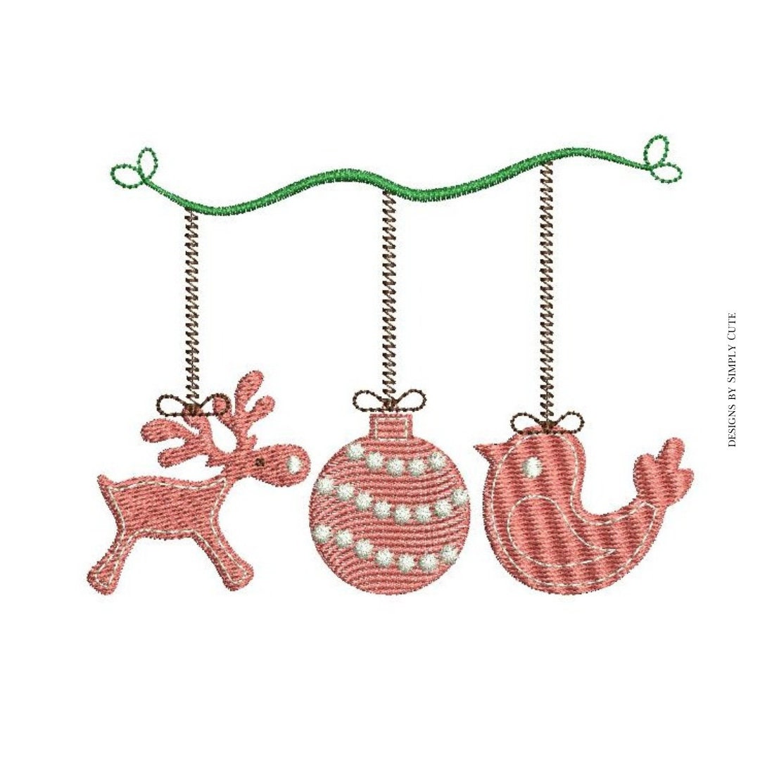 Family Christmas Embroidery Design, Christmas Embroidery Files ...