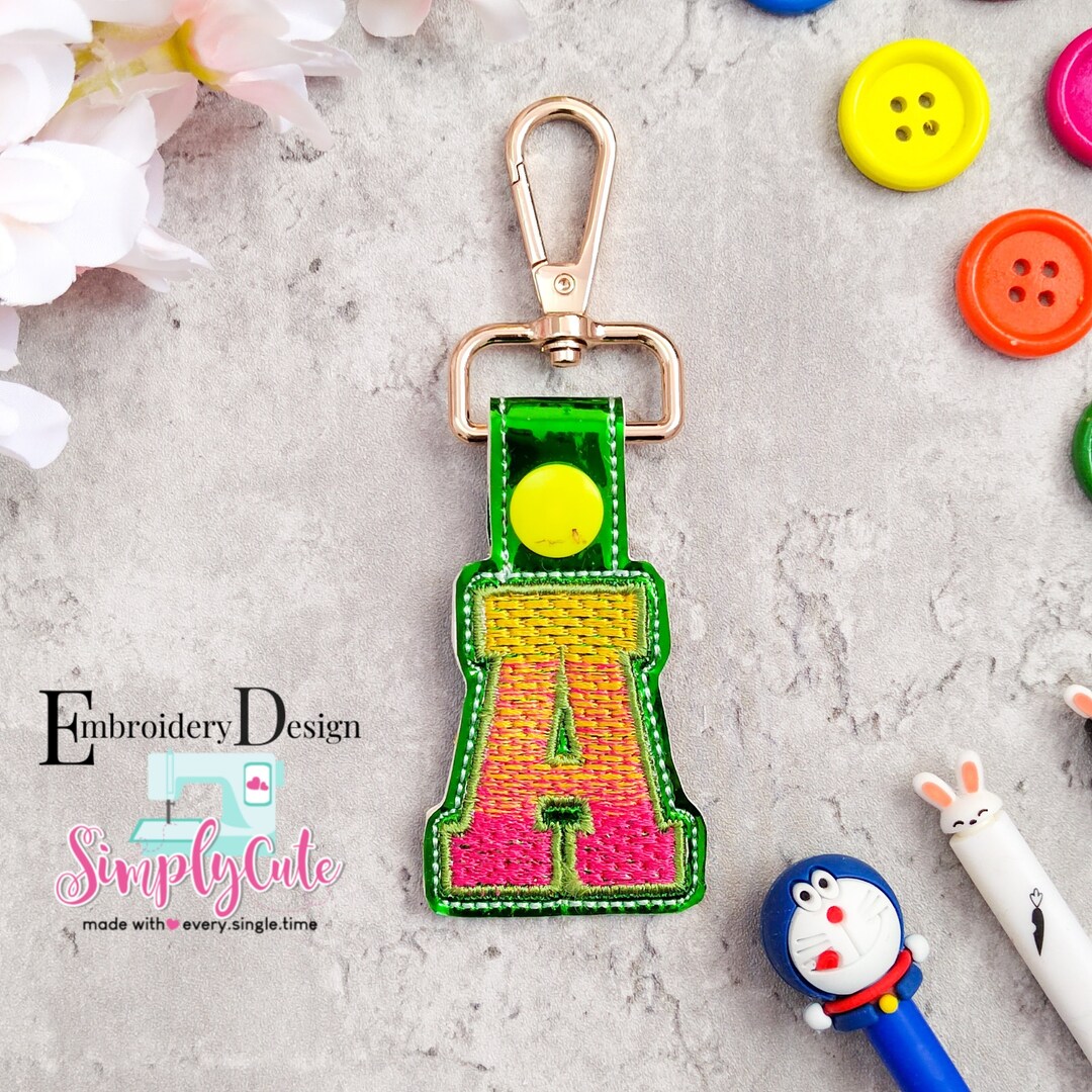 Embroidery Fonts Contain A Monogram Embroidery Designs for Making Key ...