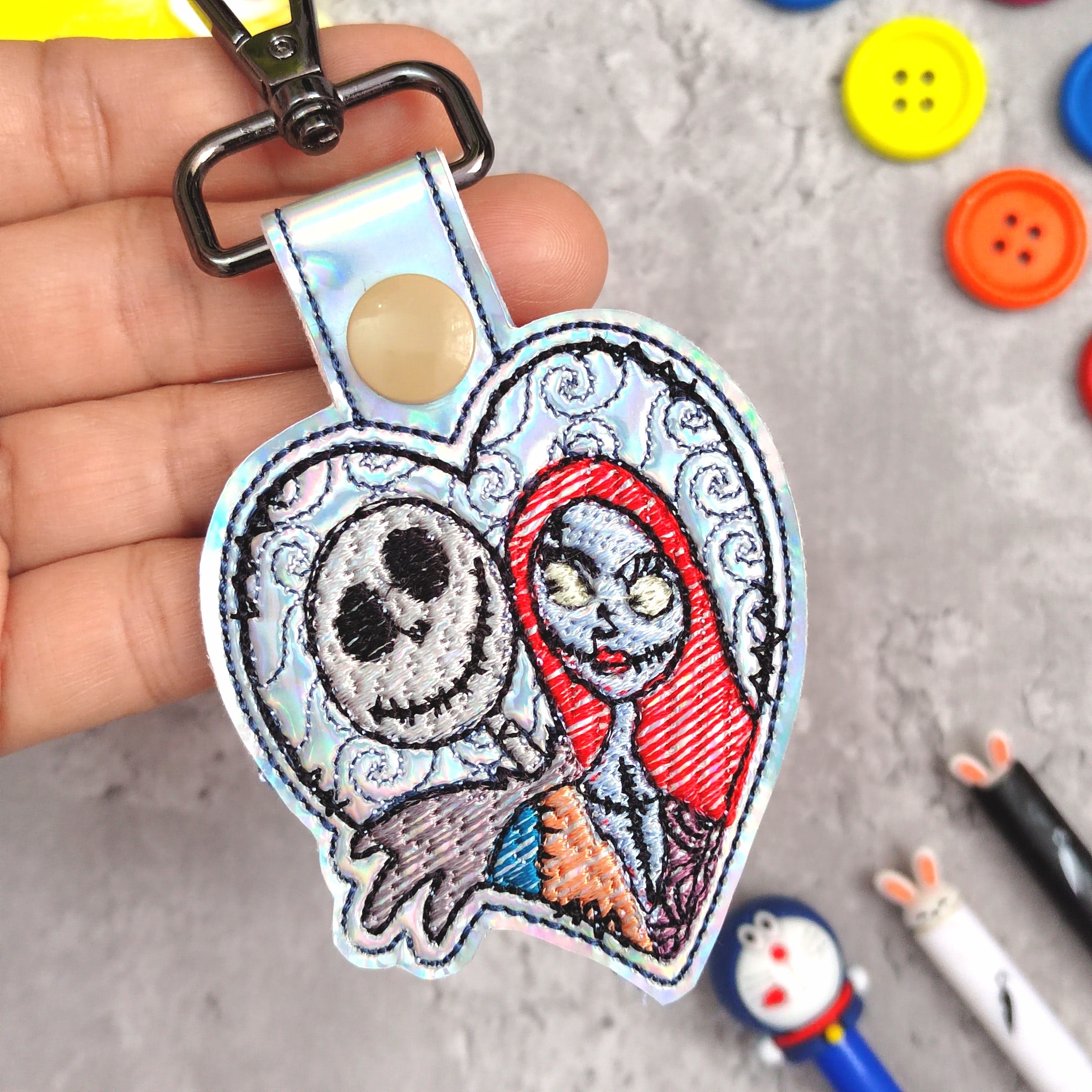 Ith Machine Embroidery Designs Features Key Fob Embroidery - Etsy