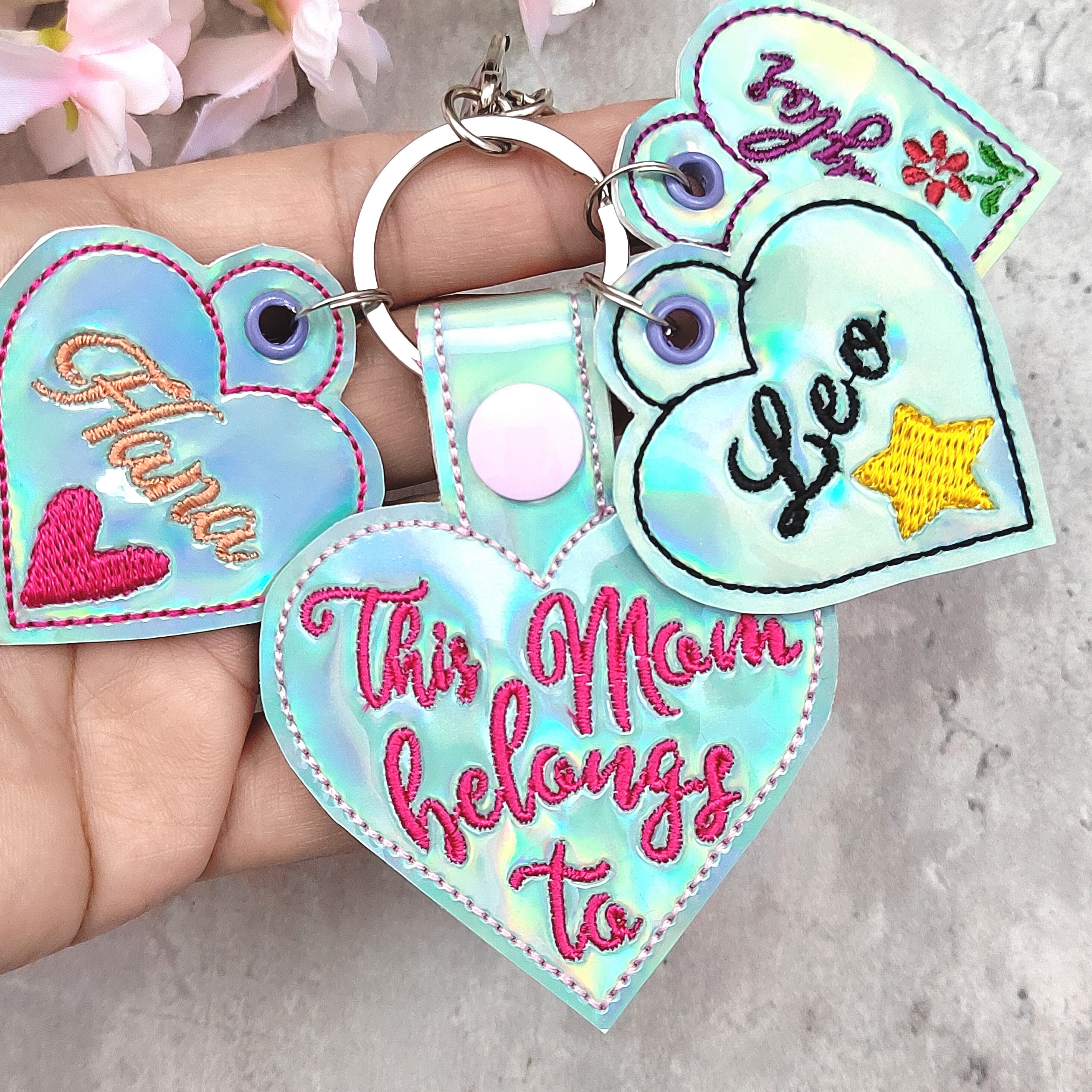 Personalize Embroidery Design | Mom Embroidery Designs | ITH Embroidery ...
