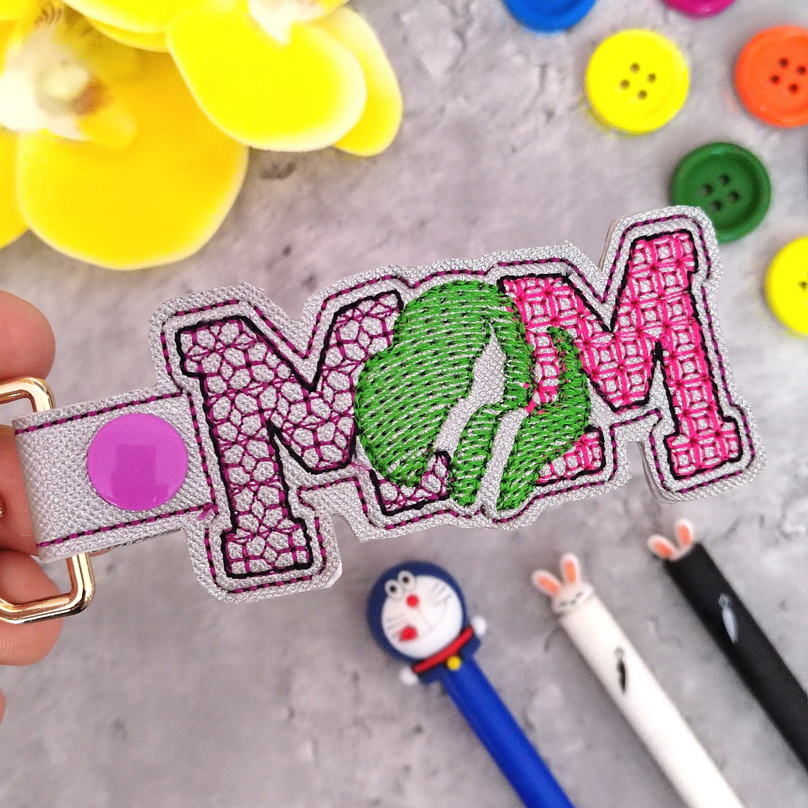Mom Embroidery Design Machine Embroidery Design Mom Key - Etsy