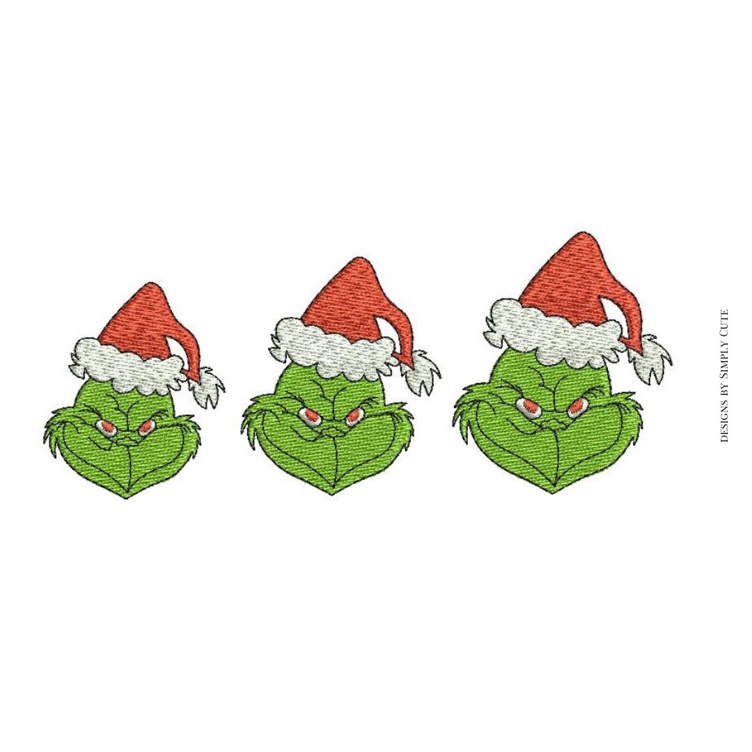 Mini Embroidery Design Christmas - 3 Sizes - INSTANT DOWNLOAD - Etsy
