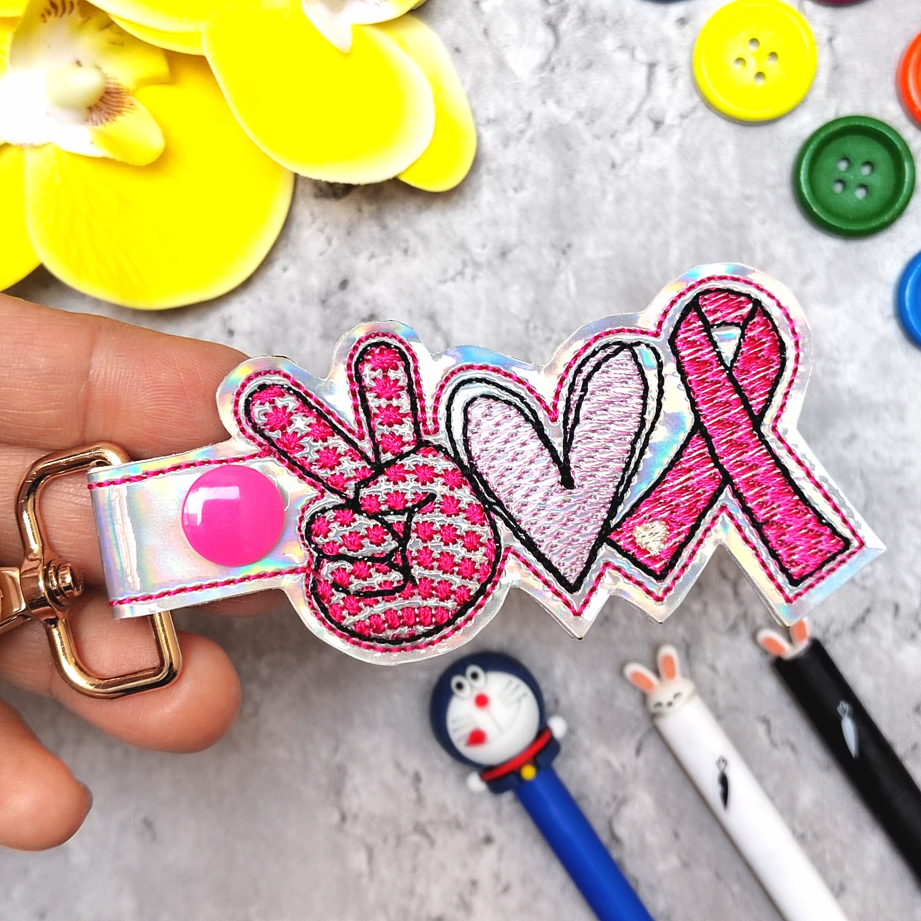 ITH Embroidery Designs for Snap Tab (digital Download File) - Etsy