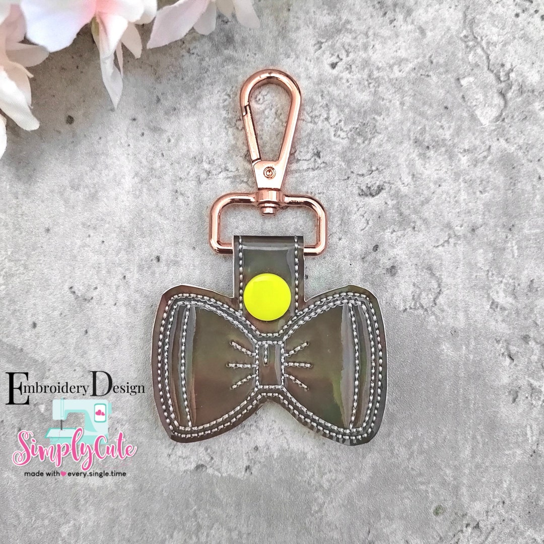 Bow Embroidery Designs, ITH Embroidery Designs, Bow Embroidery Files ...