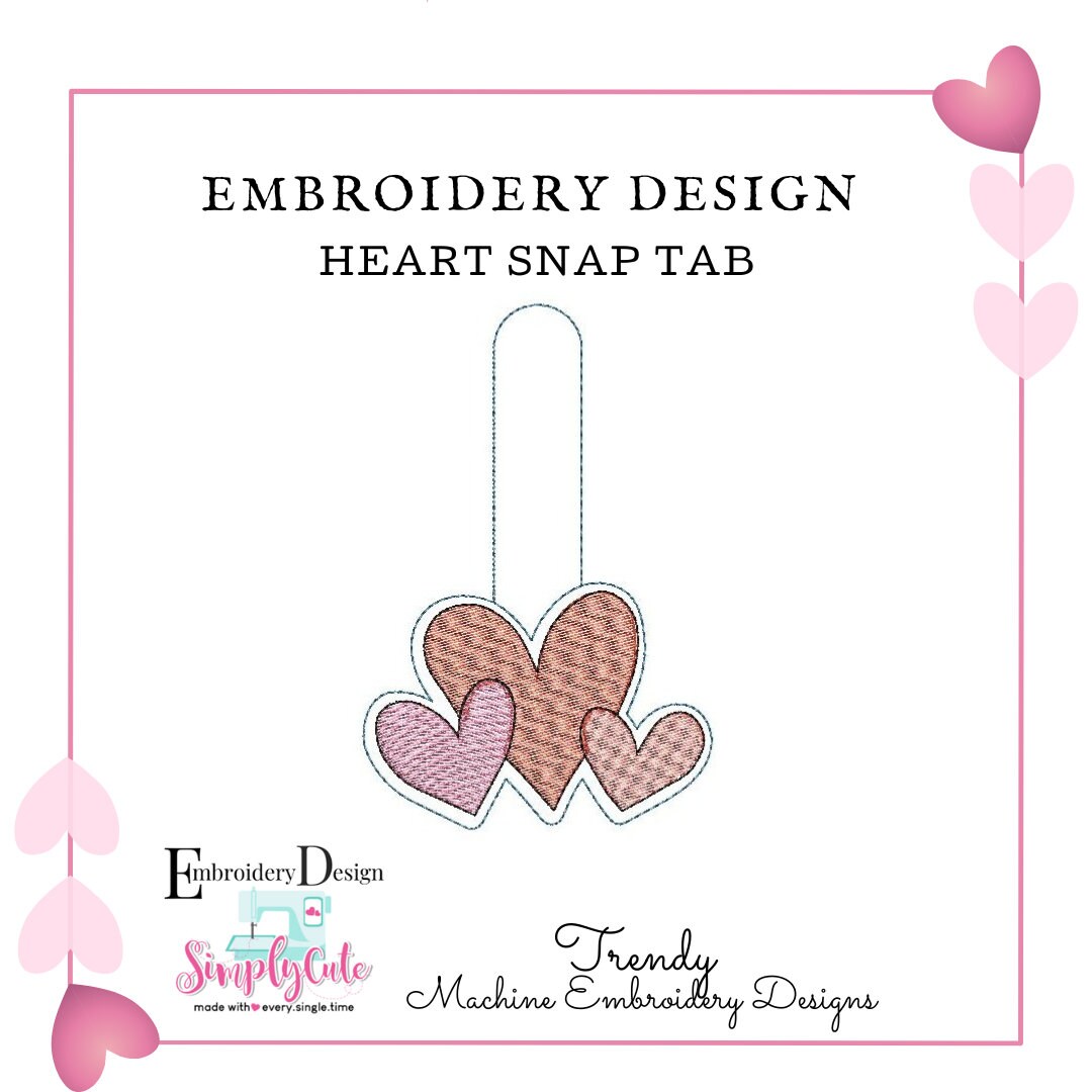 Heart Embroidery Designs | Valentine Machine Embroidery Designs | Key ...