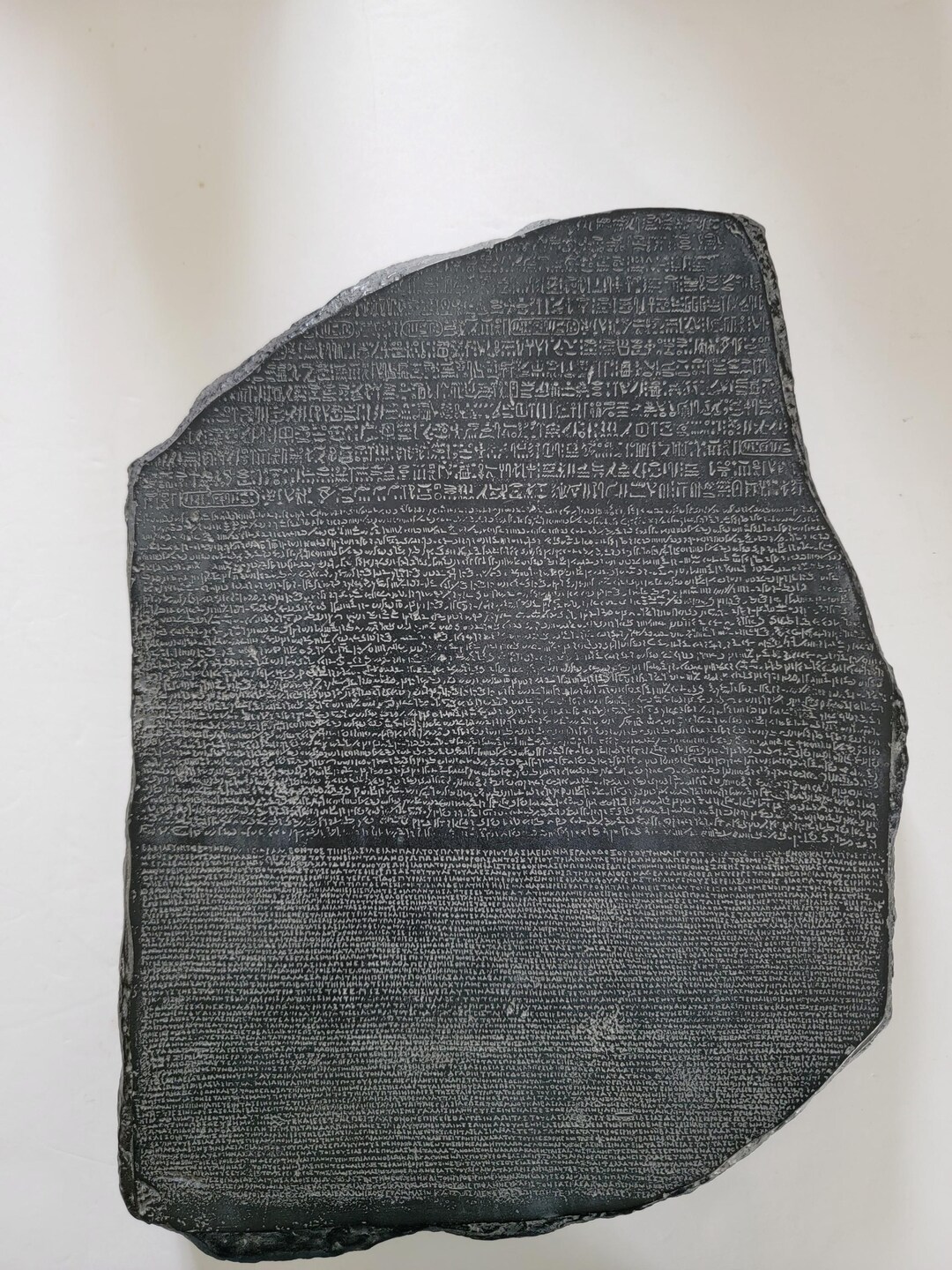 Egyptian Rosetta Stone, Rare Vintage Copy of Famous Archeological ...