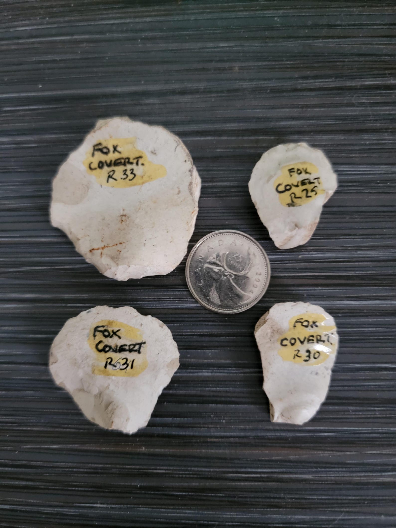 Neolithic Flint Scrapers Etc From Fox Covert a Site of 4 Barrows and ...