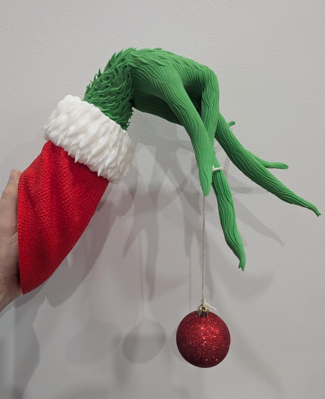 Grinch Hand Arm Christmas Ornament Holder - Etsy