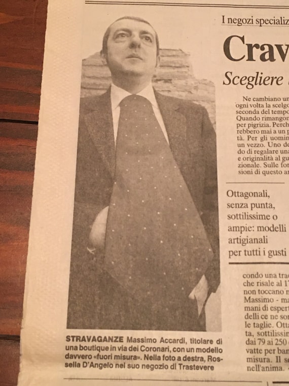 Aristotele Onassis Tie Unique Piece in the World. - Etsy UK