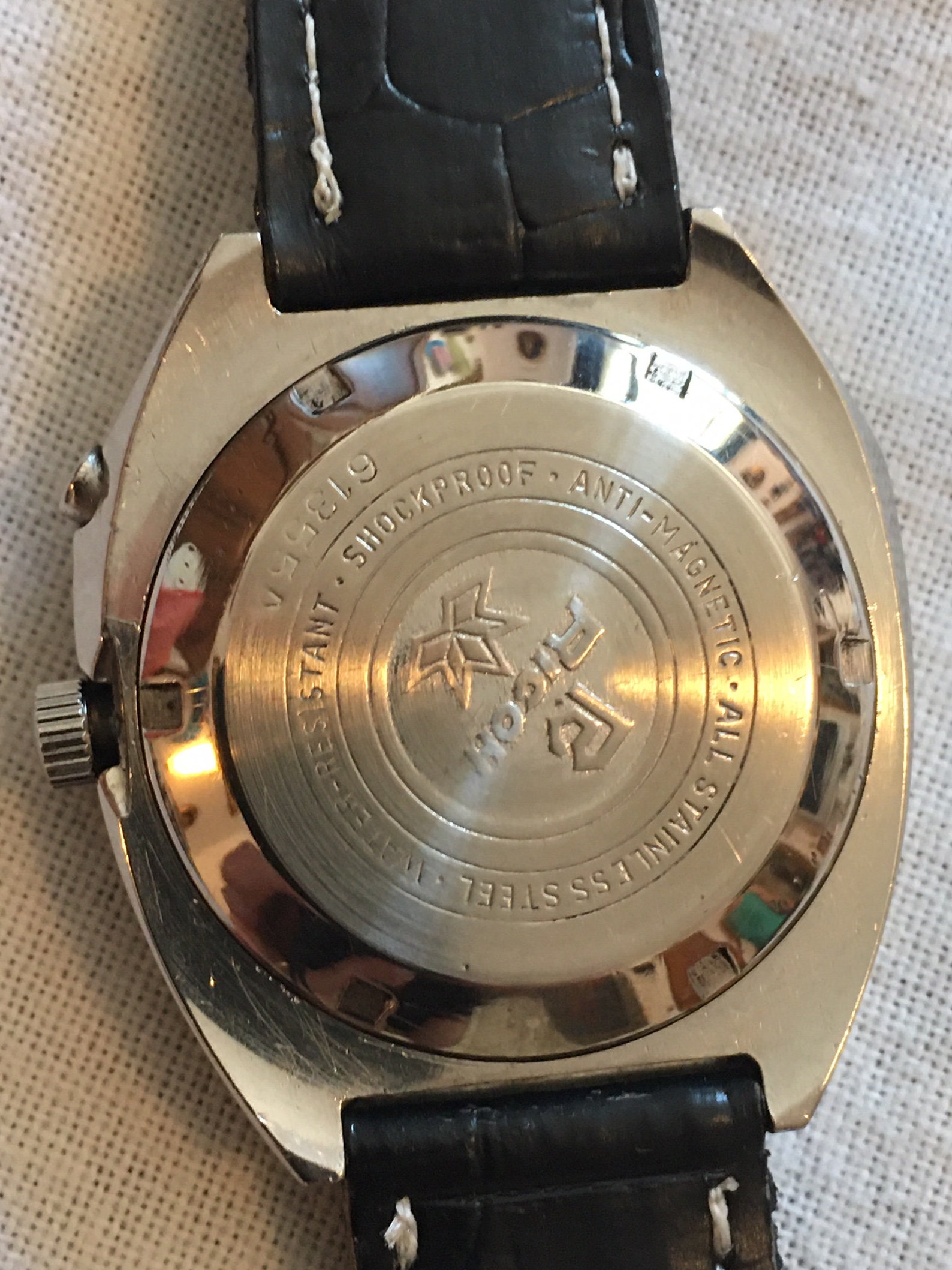 RICOH Genuine Watch Japan Rare Automatic Day-date 21 Jewels /ricoh ...