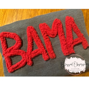 BAMA Shirt, Alabama Shirt, Yarn Team Shirt, Favorite Team Shirt, School ...