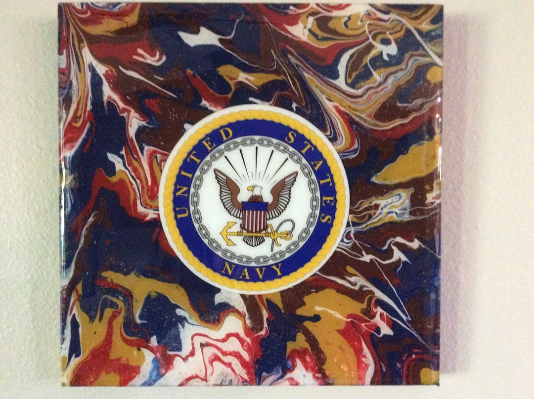 US Navy Wall Plaque - Etsy