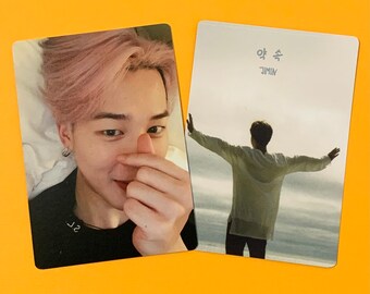 Jimin Photocard - Etsy