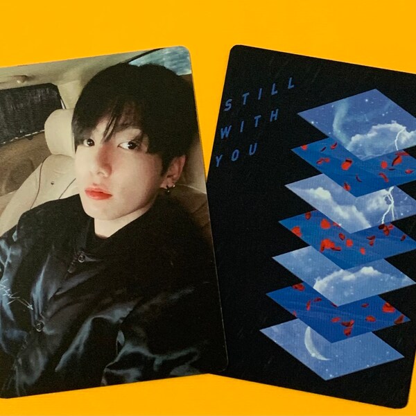 Bts Jungkook Proof Photocard - Etsy