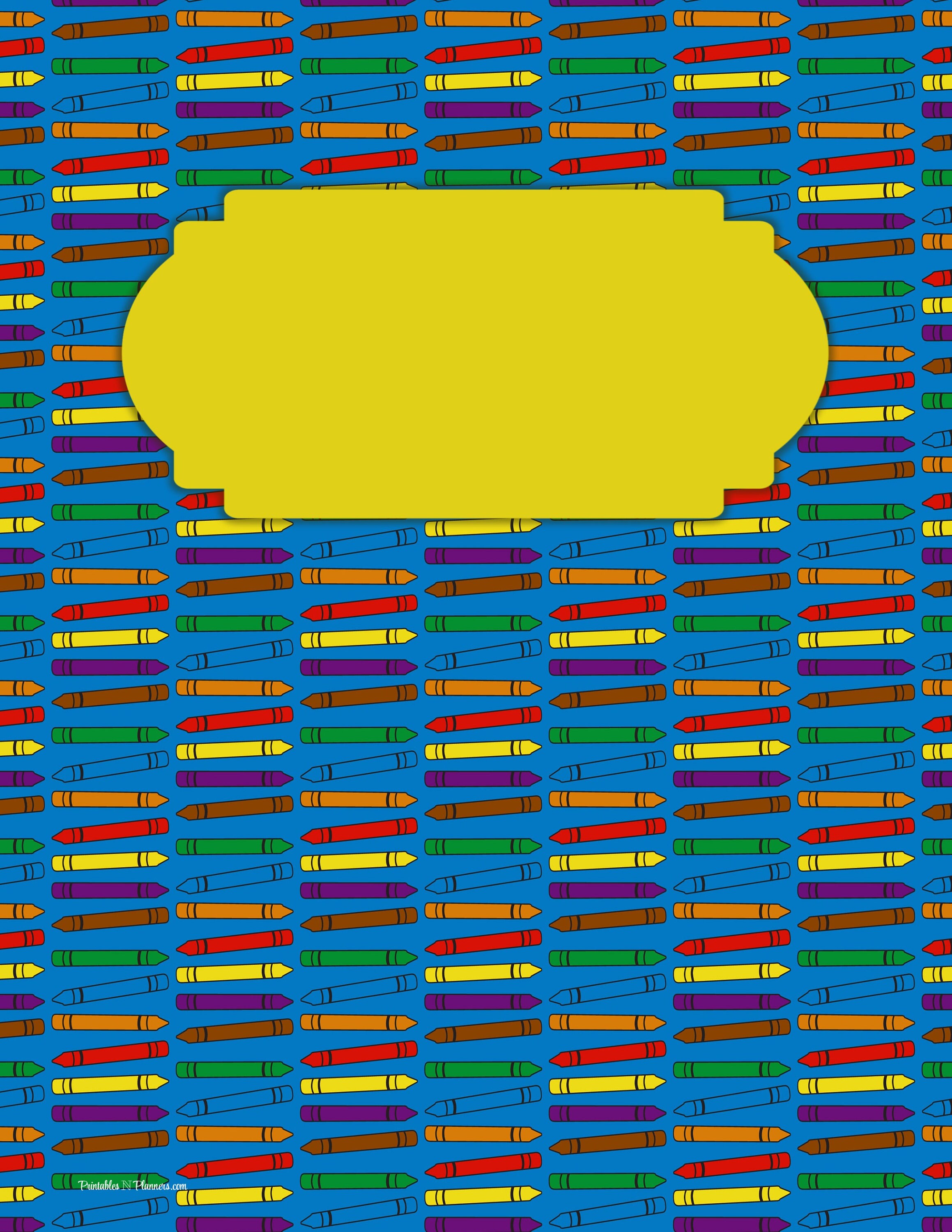 Cute School Binder Covers, Printable, School or Teacher Binder ...