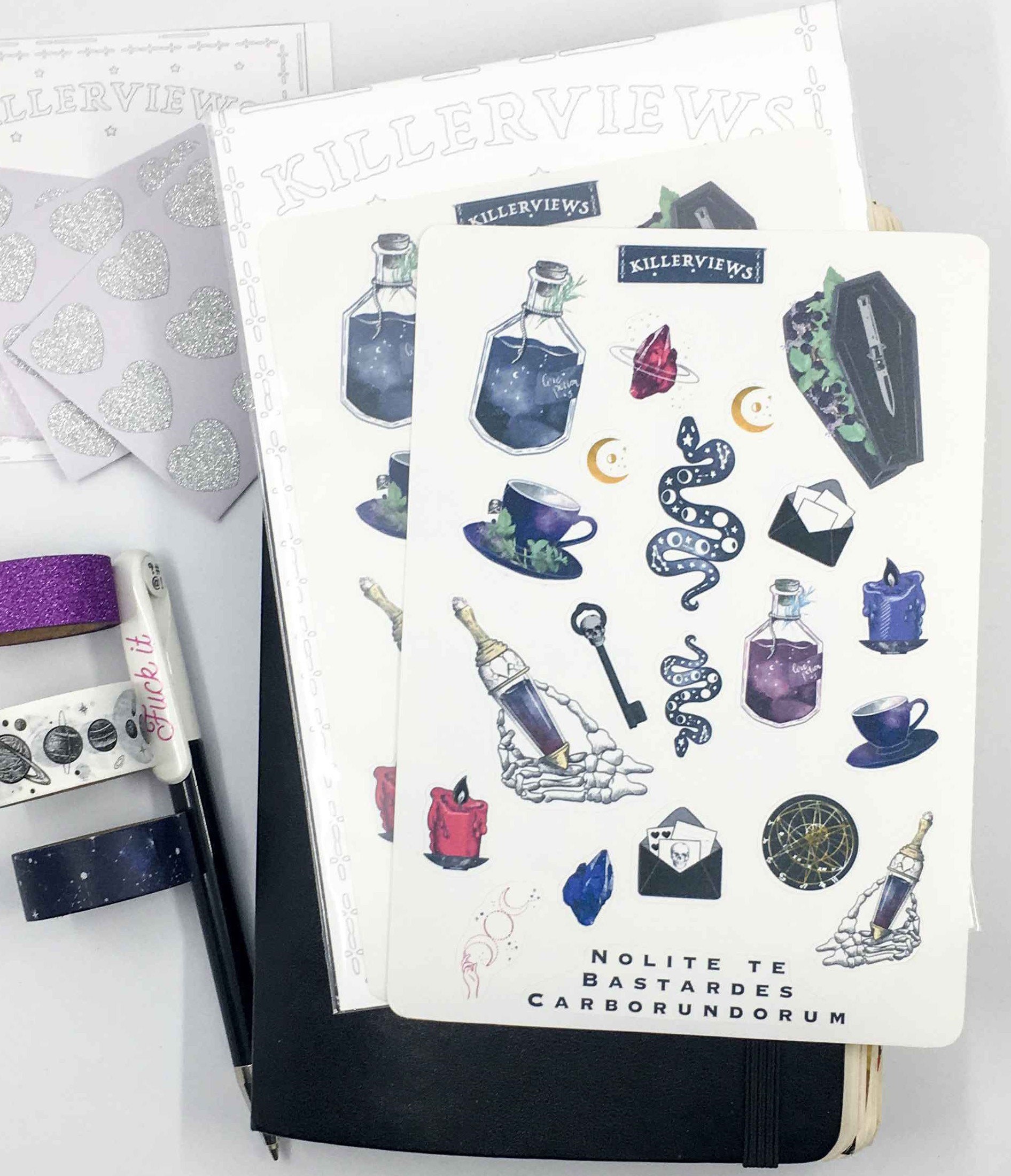 Paper & Party Supplies Stickers Bullet journal vinyl stickers ...