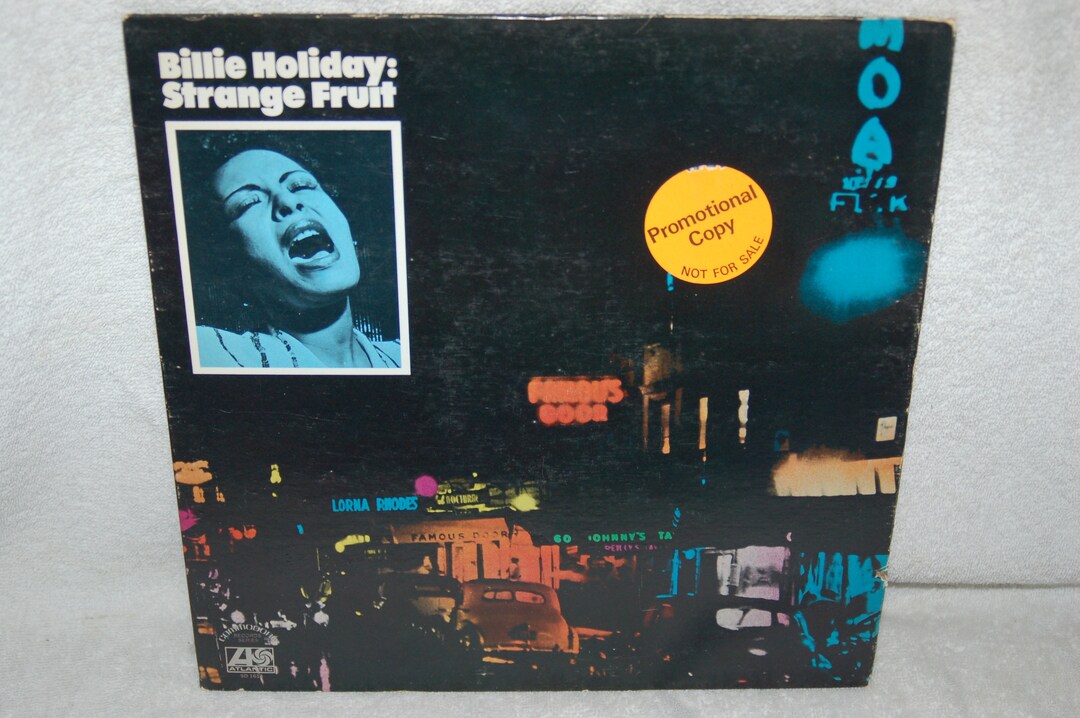Billie Holiday Strange Fruit LP Record - Etsy