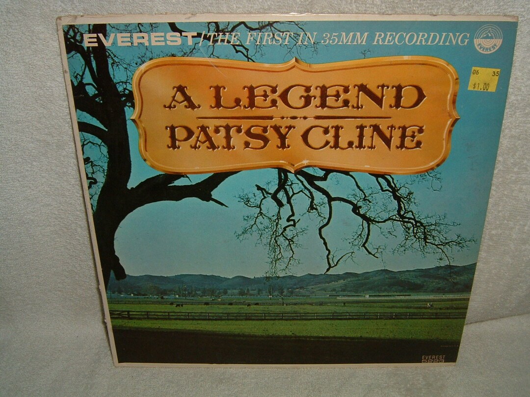Patsy Cline A Legend LP Record - Etsy