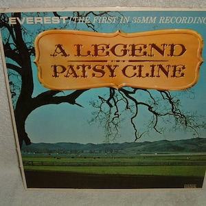 Patsy Cline A Legend LP Record - Etsy