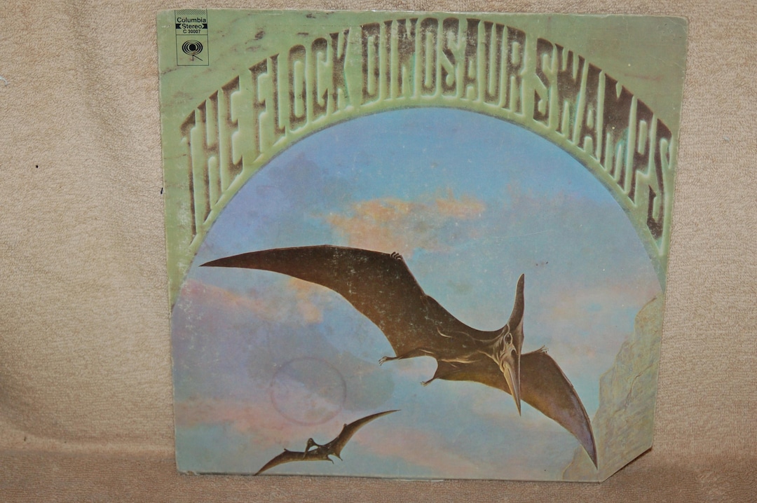 The Flock Dinosaur Swamps LP Record - Etsy