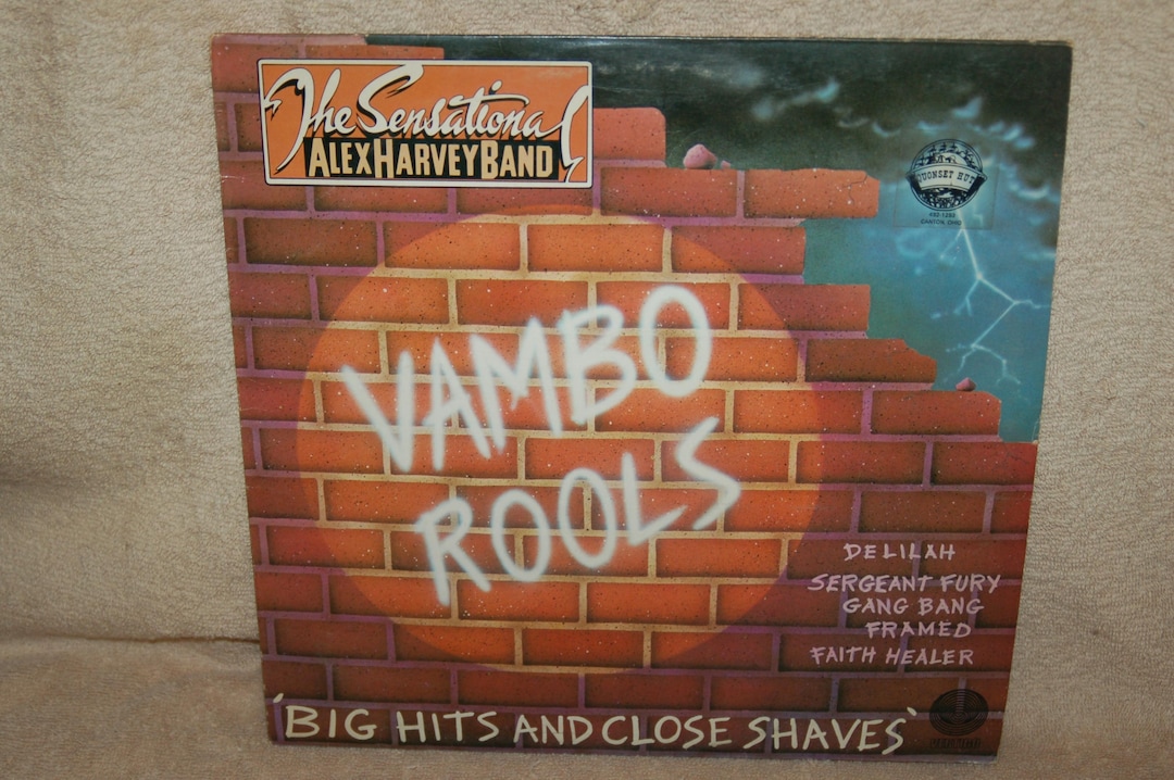 The Sensational Alex Harvey Band Vambo Rools Big Hits and Close Shaves ...