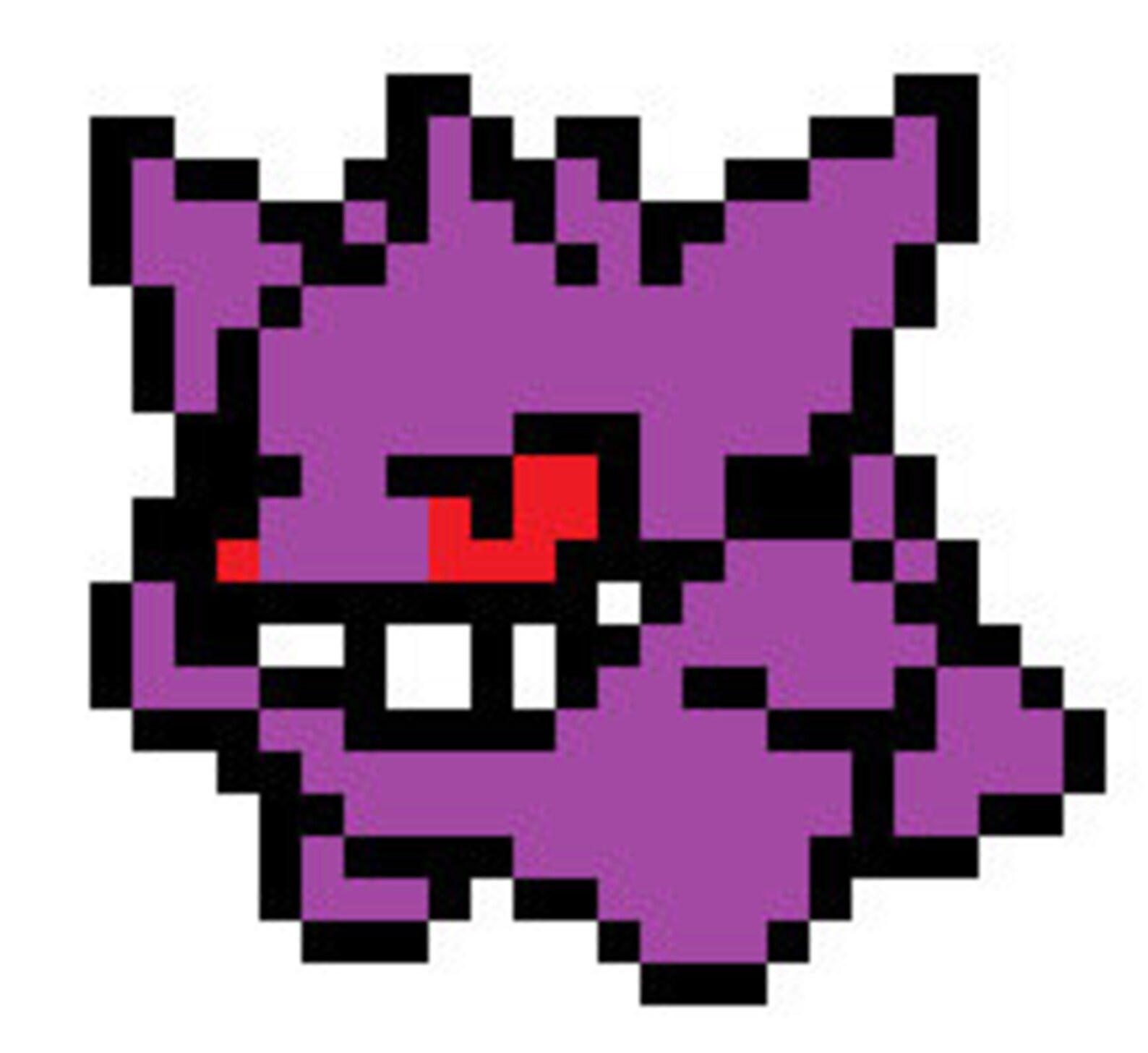 8-Bit Gengar Bild - Etsy.de