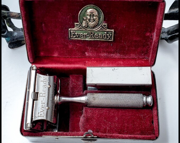 Antique Ever-ready 24/14 Safety Razor and Original Box Made by - Etsy