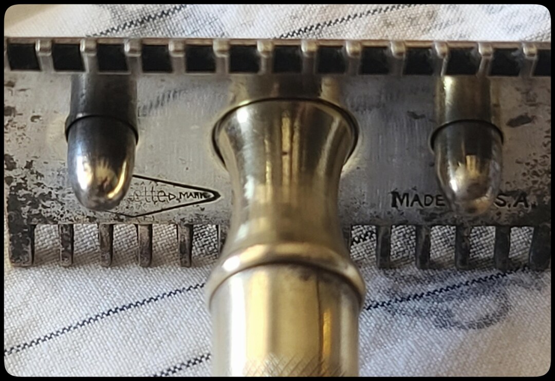 Antique Gillette Open Comb Razor - Etsy