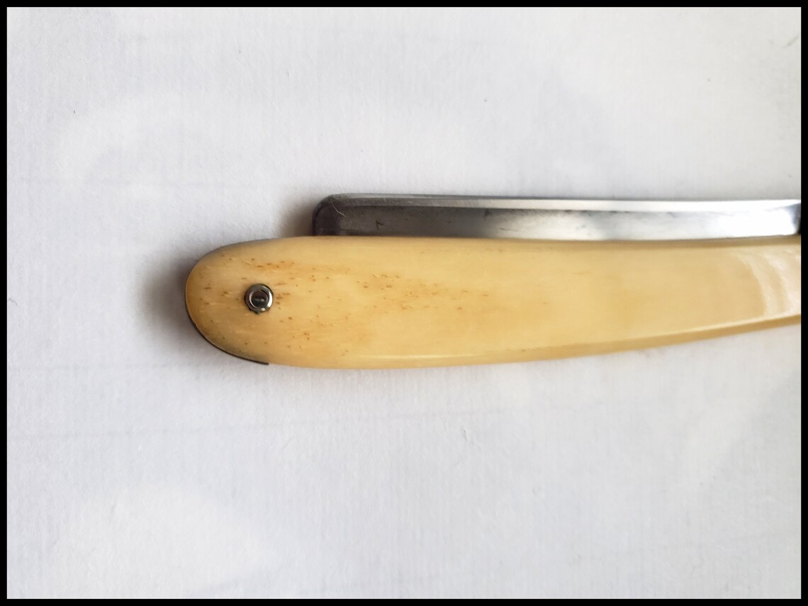 Antique R H Hegener The Magnetic Straight Razor | Etsy