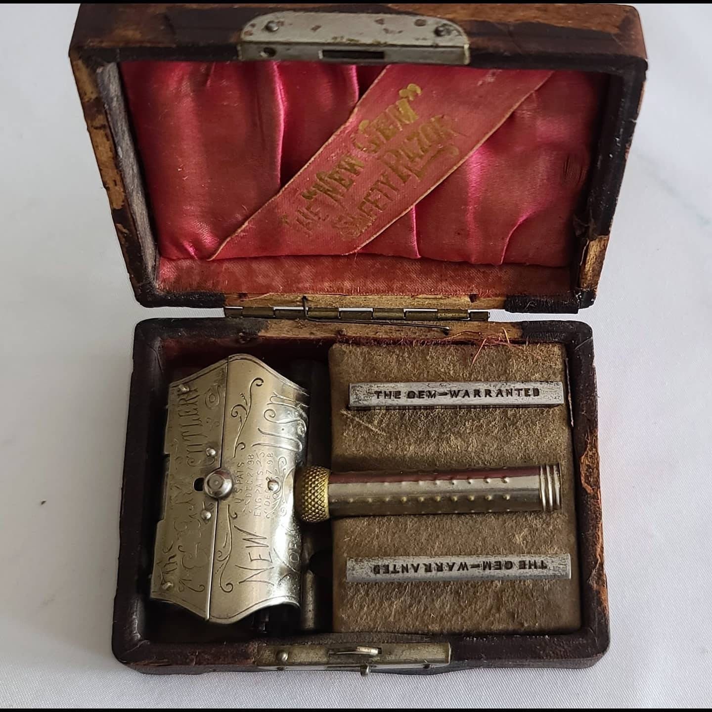 Antique the new Gem Single Edge Safety Razor in - Etsy