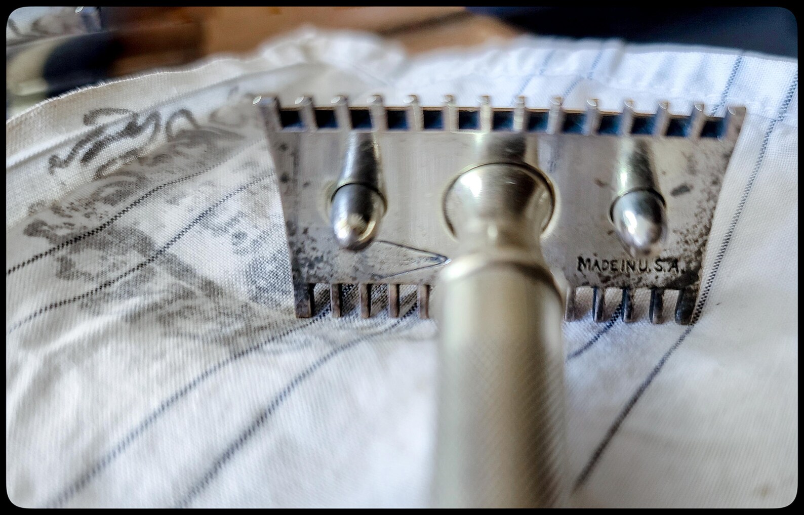 Antique Gillette Open Comb Razor - Etsy