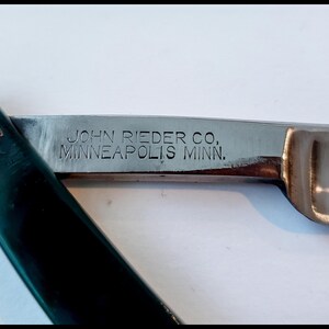 Vintage John Rieder sat Suma Straight Edge Razor - Etsy